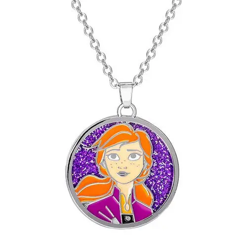Disney Frozen Ii Anna Pendant Necklace - Multi