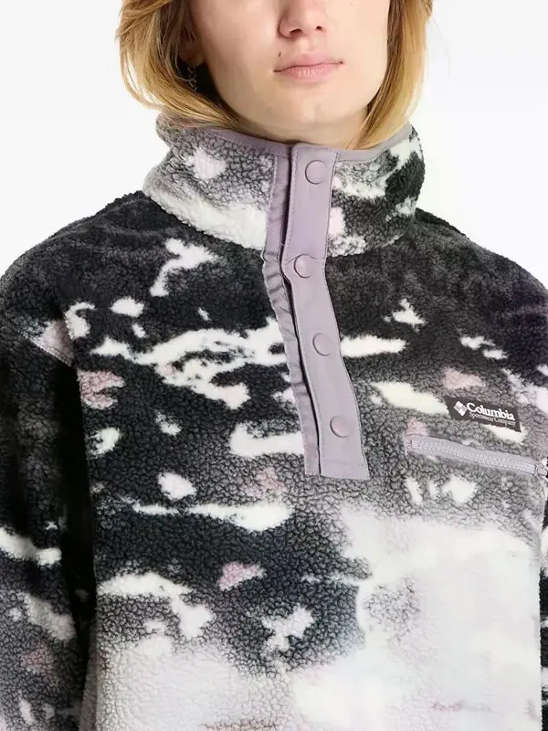 Columbia Helvetia™ Ii Printed Cropped Sweater - Black