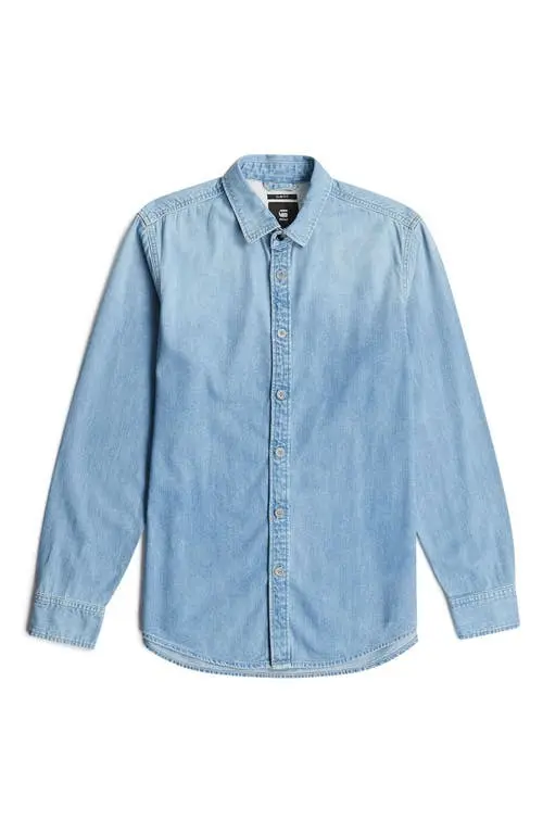 G-star Raw Clean Slim Fit Cotton Chambray Button-up Shirt