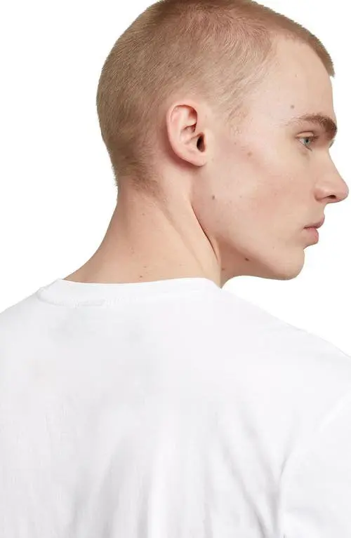 G-star Raw Gel Print Organic Cotton T-shirt - White