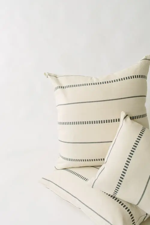 LOOM IMPORTS Brocade Lumbar Pillow