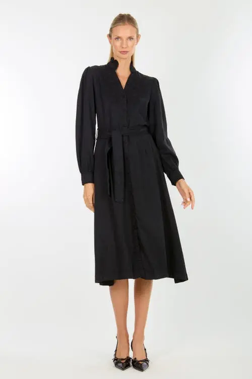 SUPER NATURAL BY SECRET MISSION Kennedy Midi Shirtdress
