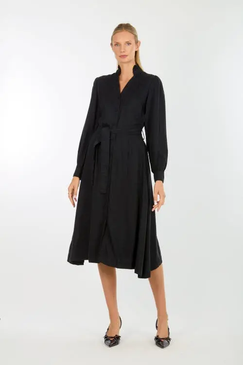 SUPER NATURAL BY SECRET MISSION Kennedy Midi Shirtdress