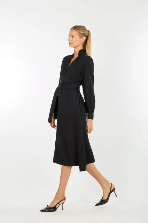 SUPER NATURAL BY SECRET MISSION Kennedy Midi Shirtdress