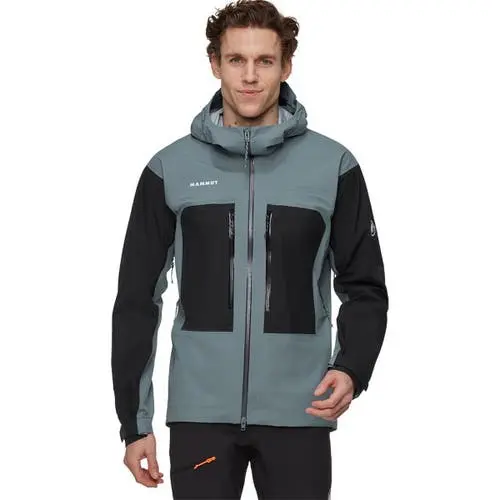 MAMMUT Taiss Hs Hooded Jacket - Strata/black