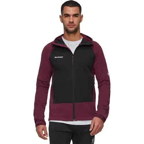 MAMMUT Massone Ml Full-zip Hooded Jacket - Vin/black