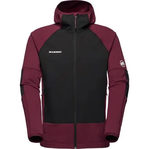 MAMMUT Massone Ml Full-zip Hooded Jacket - Vin/black