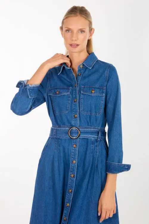 SUPER NATURAL BY SECRET MISSION Arrowleigh Shirt Dress