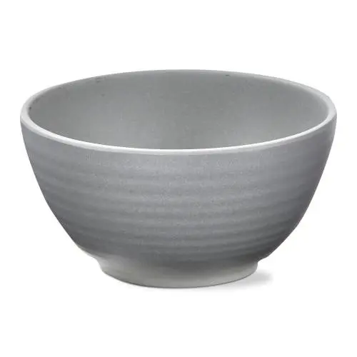 TAG Light Brooklyn Melamine Dinnerware Set Dishwasher Safe - Gray