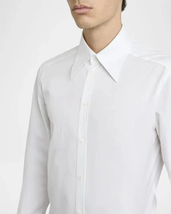 Dolce & Gabbana Apos;s Cotton Point-collar Sport Shirt
