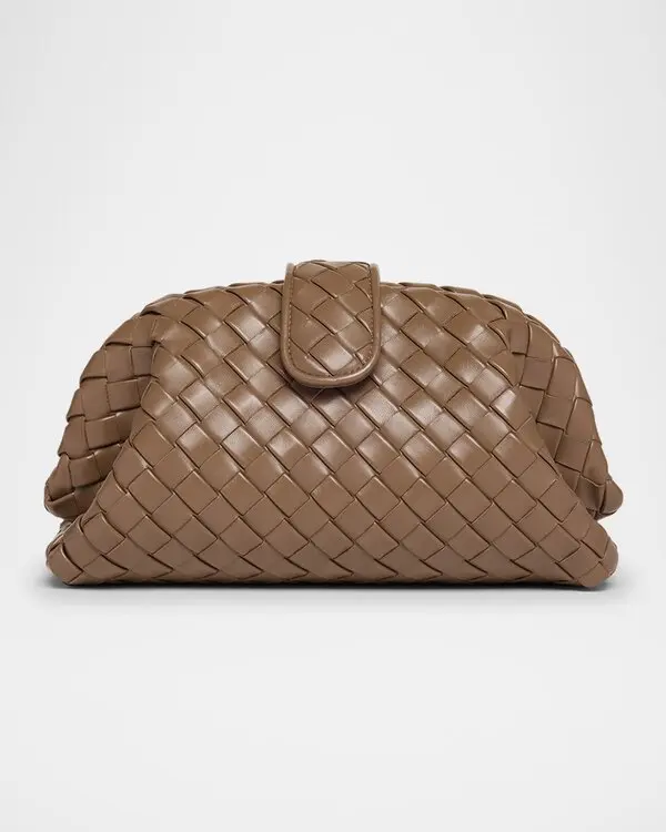 Bottega Veneta Lauren 1980 Teen Bag With Chain - Pinecone