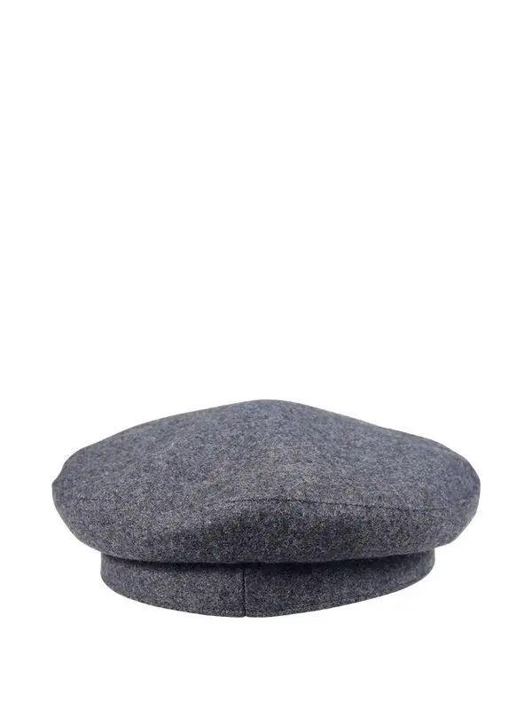 ROGER VIVIER Rv Broche Wool Sailor Hat - Grey