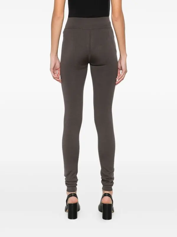 Rick Owens Knitted Leggings - Grey