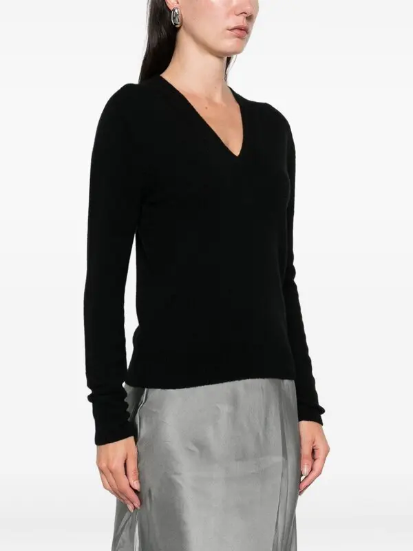 JUCCA V-neck Pullover - Black