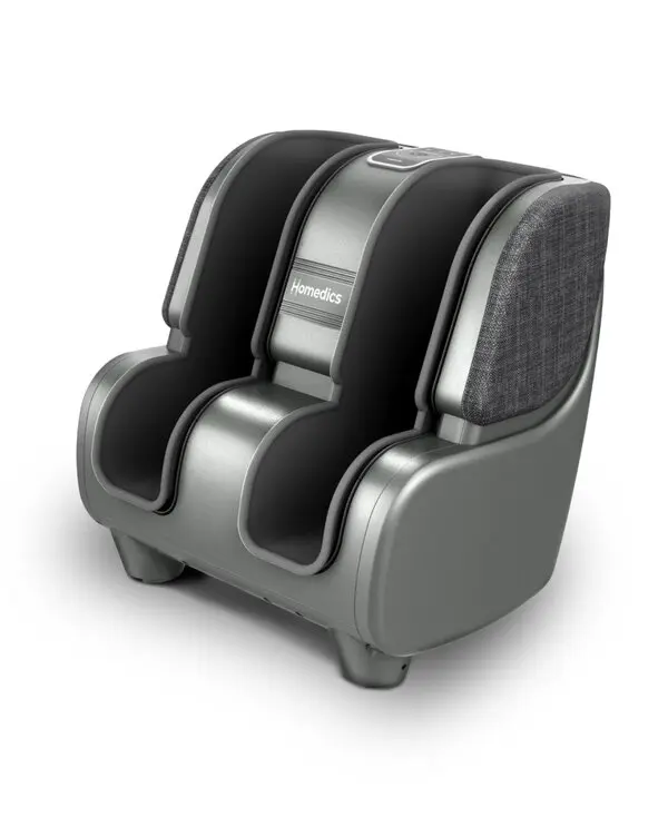 HOMEDICS Deluxe Foot Calf Massager With Heat - Black