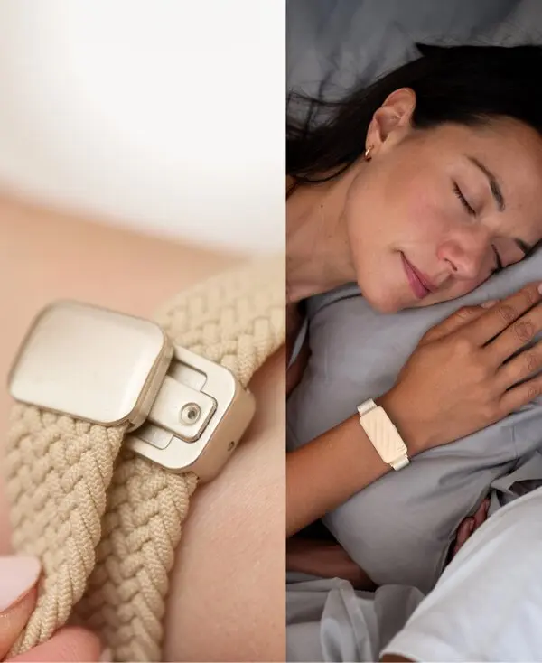 HOMEDICS Wakeband Wrist Alram - Cream
