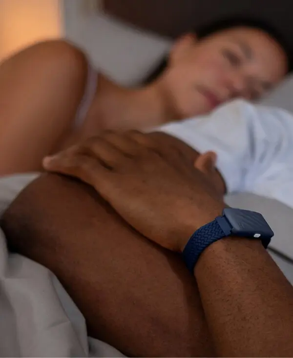 HOMEDICS Wakeband Wrist Alarm With Customizable Vibration - Navy