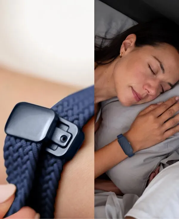 HOMEDICS Wakeband Wrist Alarm With Customizable Vibration - Navy