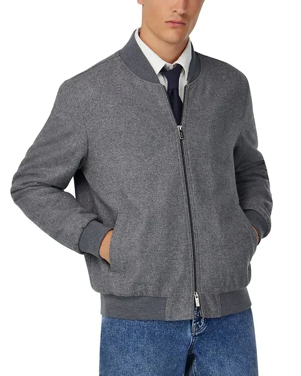 Boggi Milano Padded Bomber Jacket