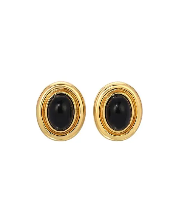 HEAVEN MAYHEM Prize Earrings - Black/gold
