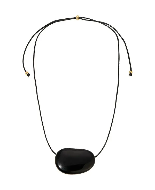 HEAVEN MAYHEM Julia Necklace 24 - Black