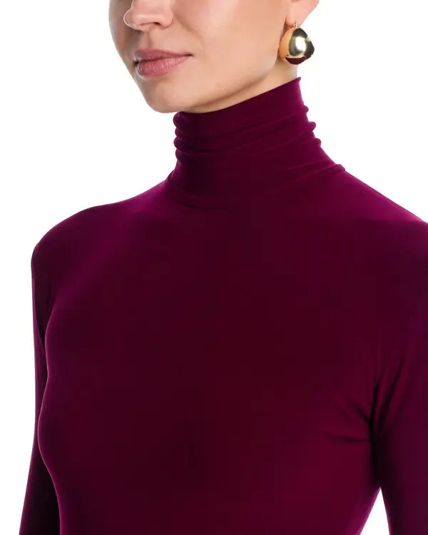 Norma Kamali Turtleneck Thumb Hole Top