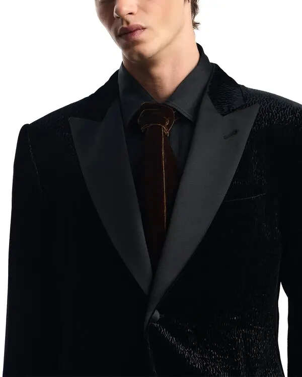 Emporio Armani Slim Fit Textured Blazer