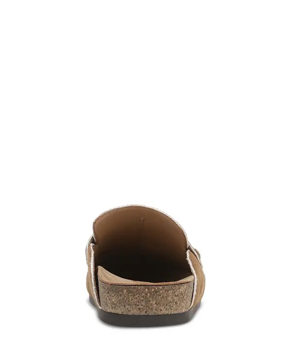 Sam Edelman Astrid Mules - Terra Toffee Suede