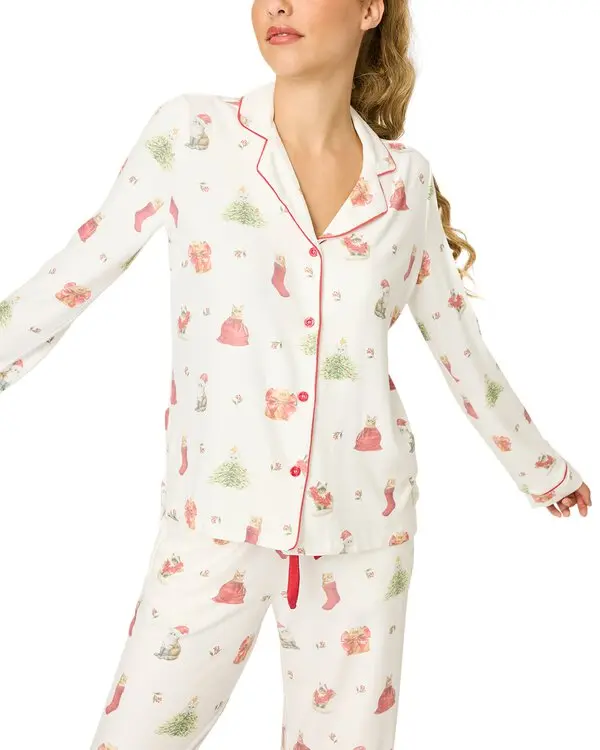 PJ Salvage Feline Festive Pajama Set