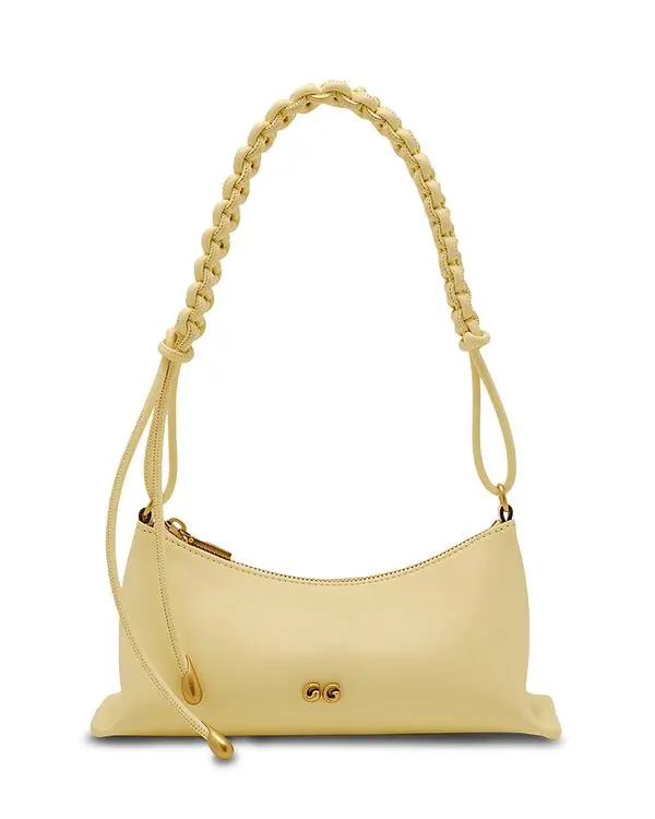 Cult Gaia Osa Leather Shoulder Bag - Buttercream