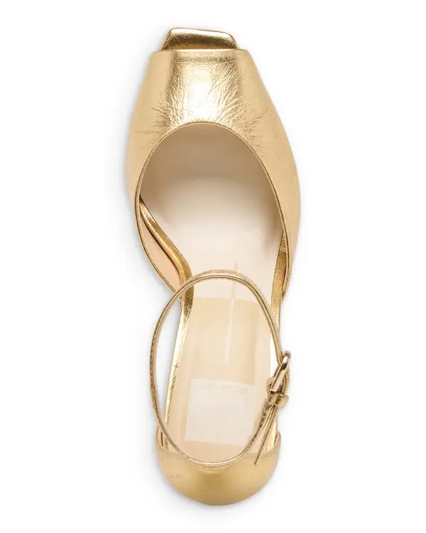 Dolce Vita Serlo Sandals - Gold Crinkle