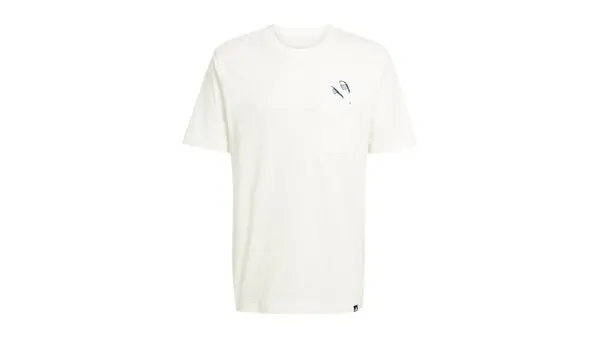 Adidas Graphic Pocket Tee - Off White