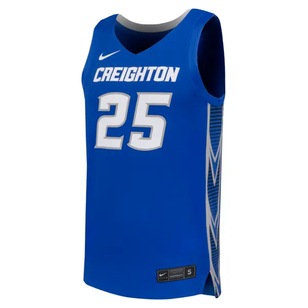Nike Creighton Basketball College Replica Jersey - Blue