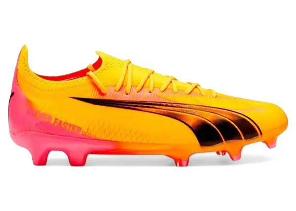 PUMA Ultra Ultimate Fg/ag Forever Faster Pack - Sun Stream/black/sunset Glow
