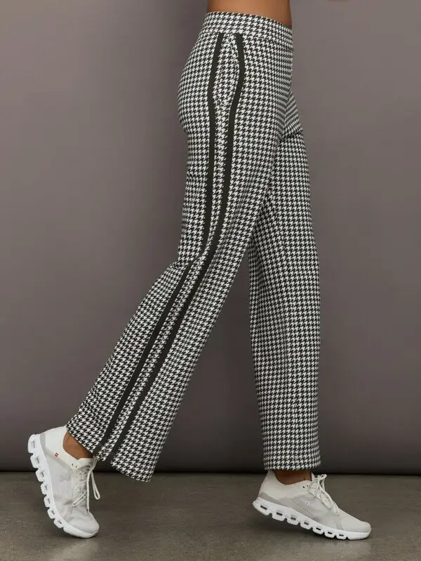 Carbon38 Houndstooth Track Pant