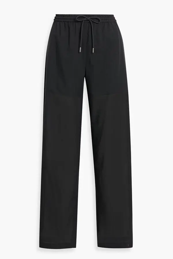Theory Wool-blend Wide-leg Pants