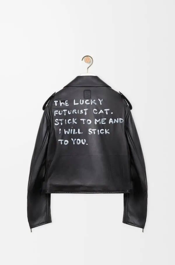 Loewe Biker Jacket In Nappa Lambskin