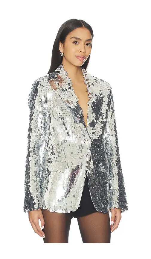 SIMONMILLER Leon Sequin Blazer