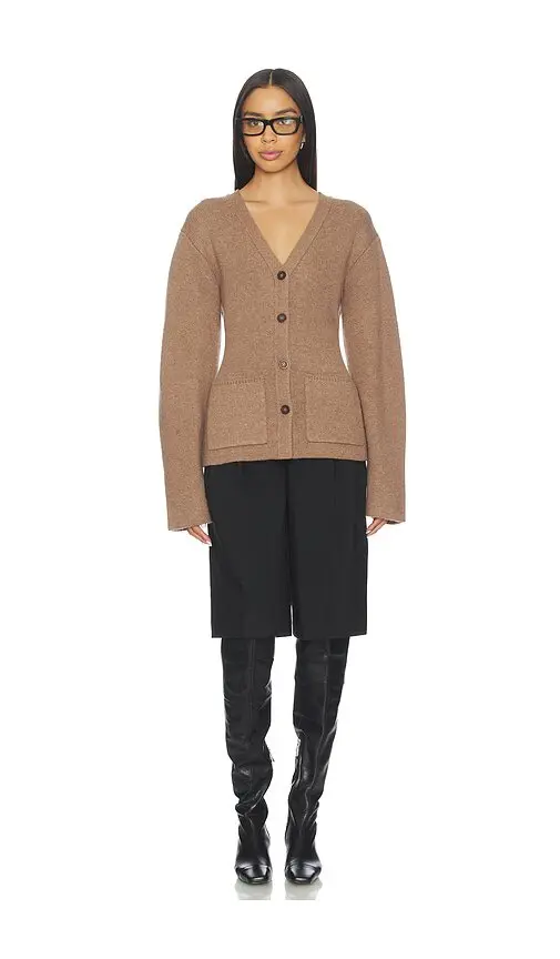 EAVES Sophie Structured Cardigan