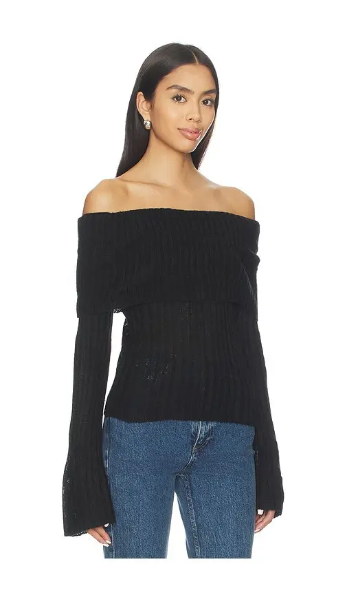 MORE TO COME Ingrid Off-shoulder Sweater