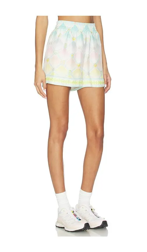 Casablanca Printed Satin Short