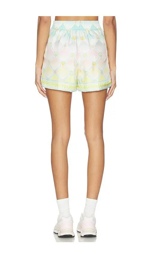 Casablanca Printed Satin Short