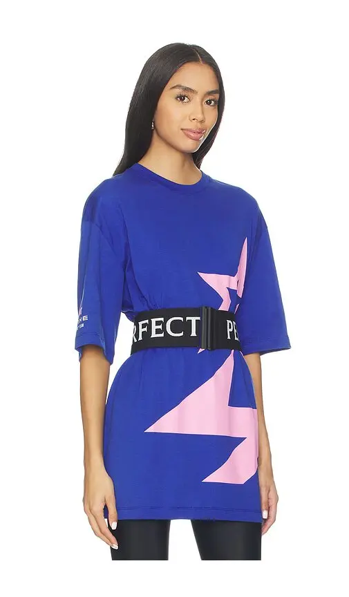 Perfect Moment Oversized Logo T-shirt - French Blue