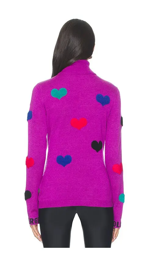 Goldbergh Bacio Long Sleeve Knit Sweater - Viola