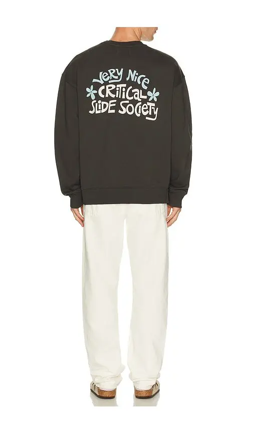 CRITICAL SLIDE Very Nice Crew Sweatshirt