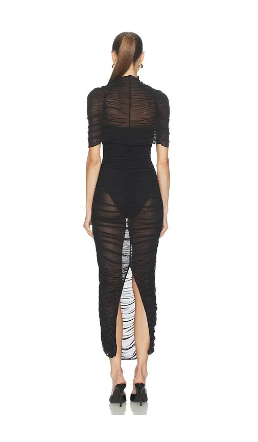 CAMILA COELHO Rocio Midi Dress - Black