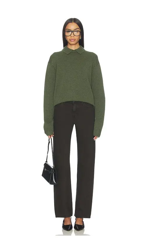 EAVES X Coco Oaklee Collared Sweater
