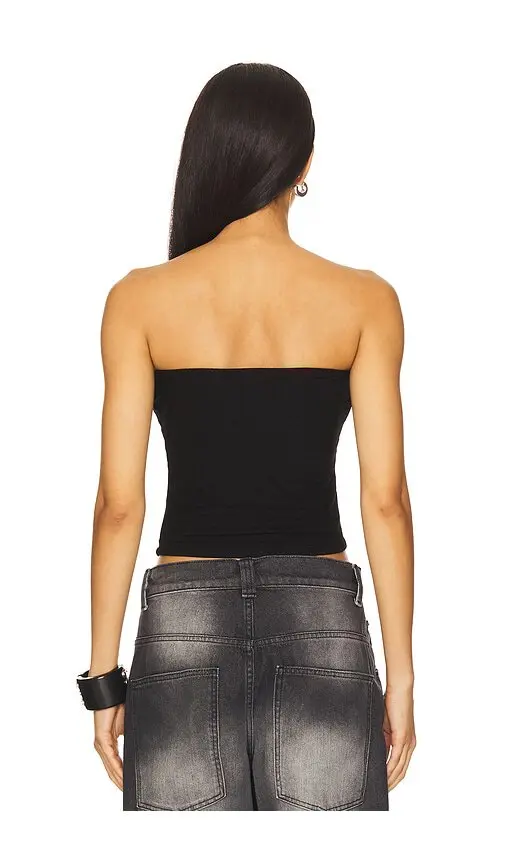 Michael Lauren Ribbed Tube Top
