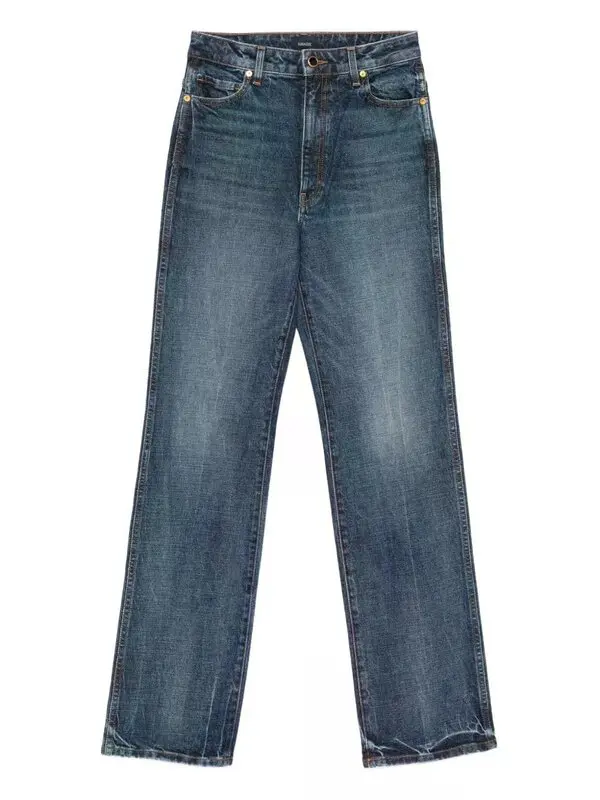 Khaite Danielle Straight-leg Jeans