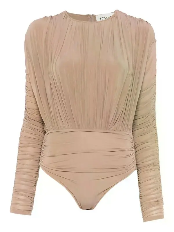Tove Zyana Draped Bodysuit